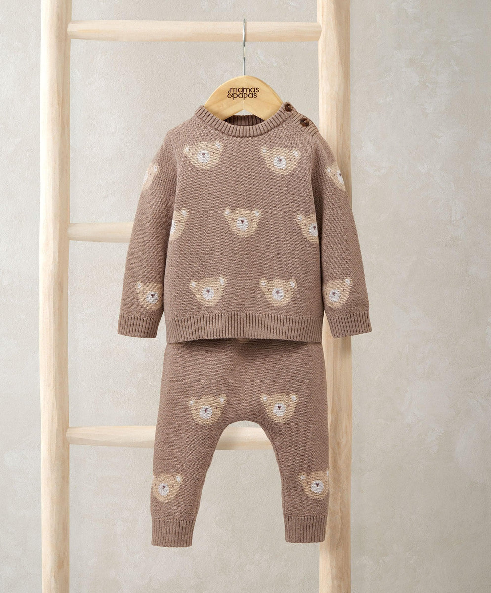 Bear Jacquard Knit Set (2 Pieces) – Mamas & Papas UK