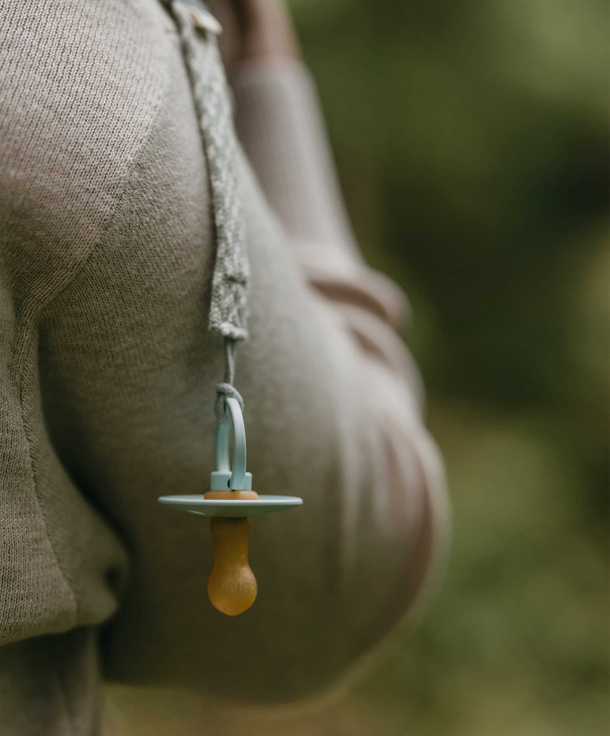 BIBS Dummy Clip Braided - Sage/Ivory – Mamas & Papas UK