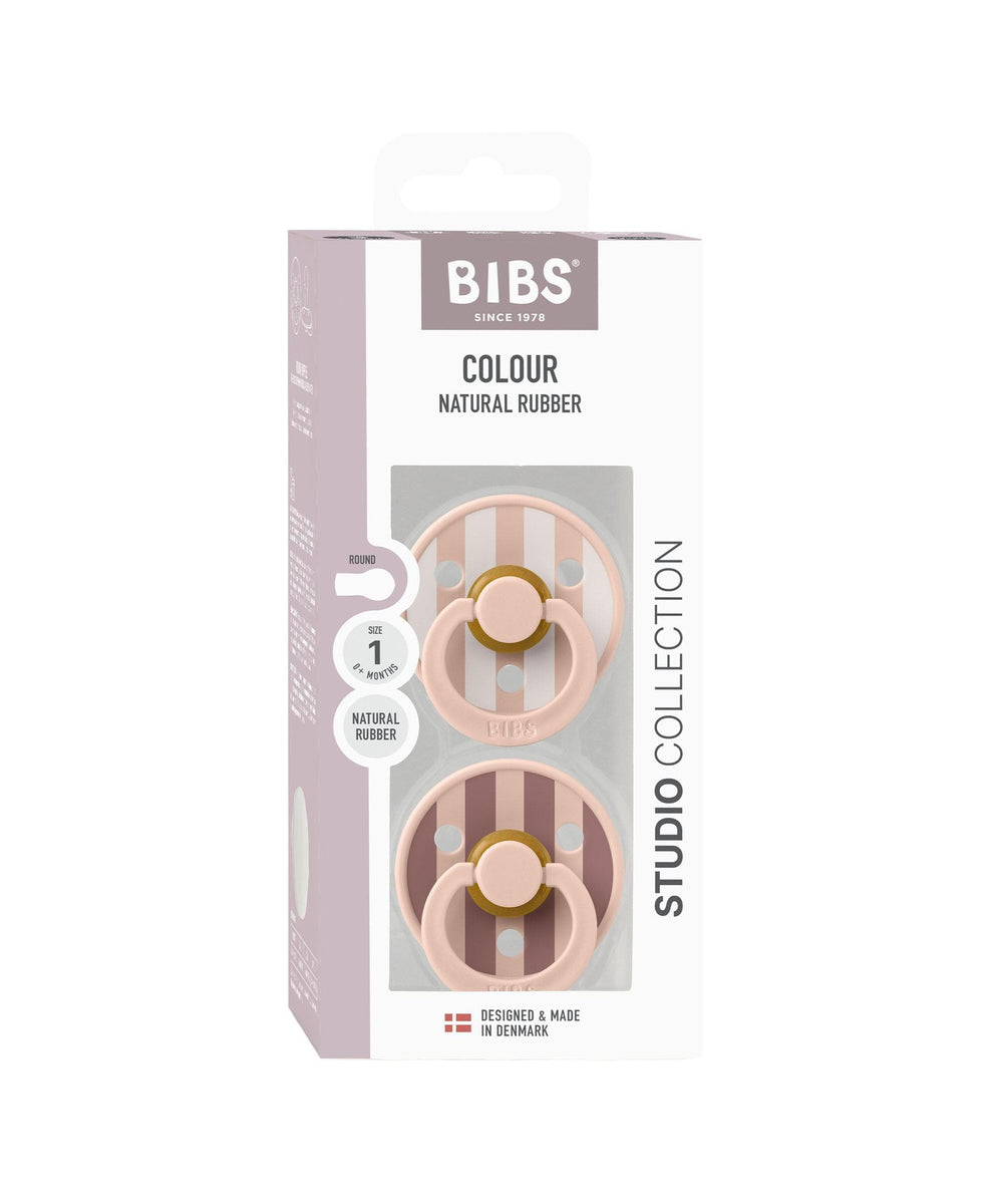 BIBS Dummies Bundle (3 Pieces) – Blush – Mamas & Papas UK