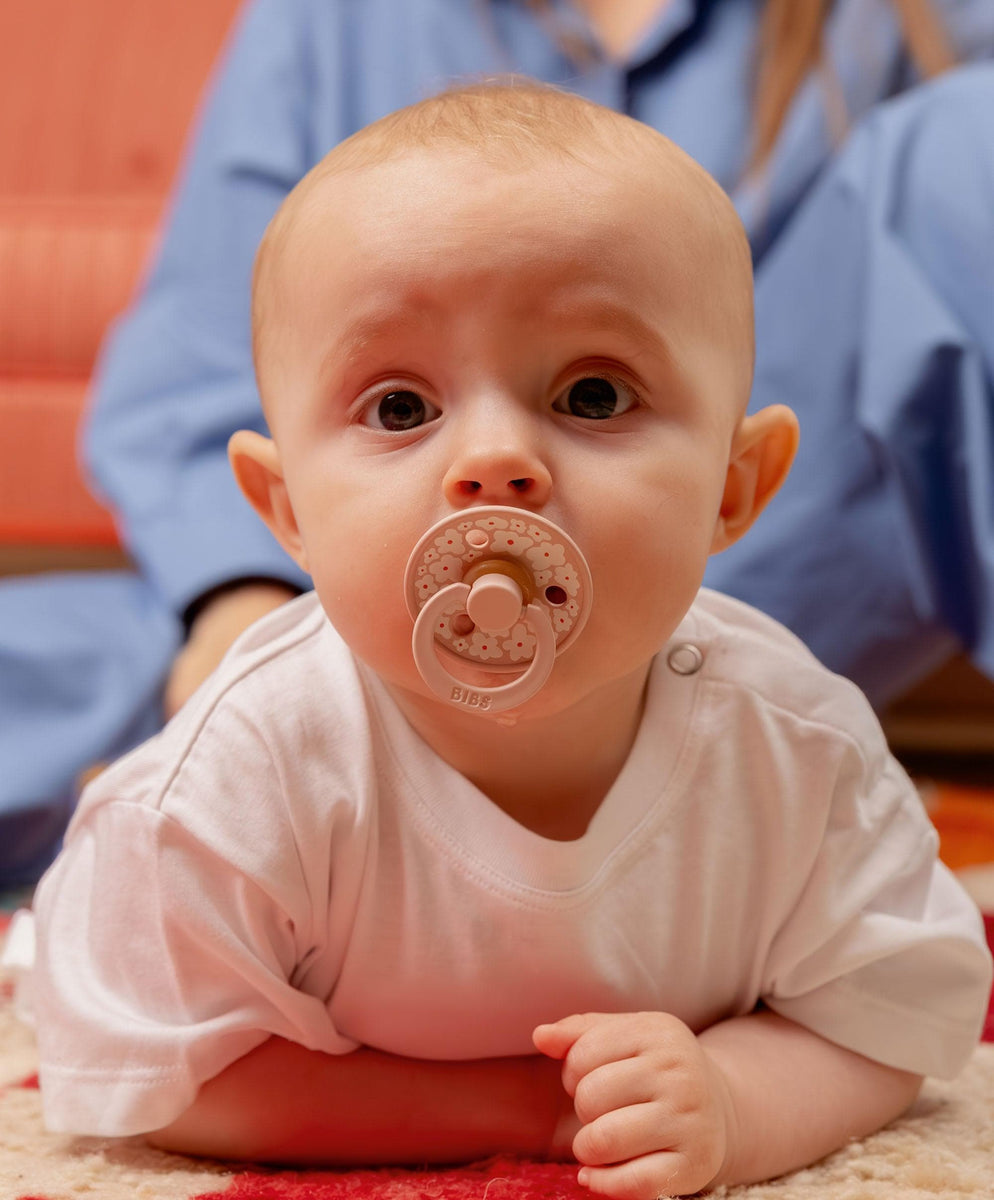 BIBS Pacifier Studio Colour (2 Pack) Jasmine Blush – Mamas & Papas UK
