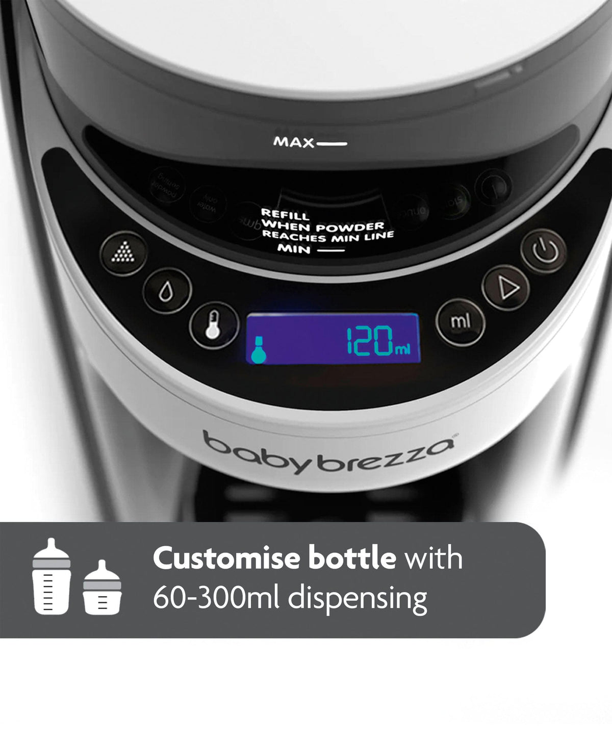 Baby Brezza Formula Pro Advanced - Black & White – Mamas & Papas UK