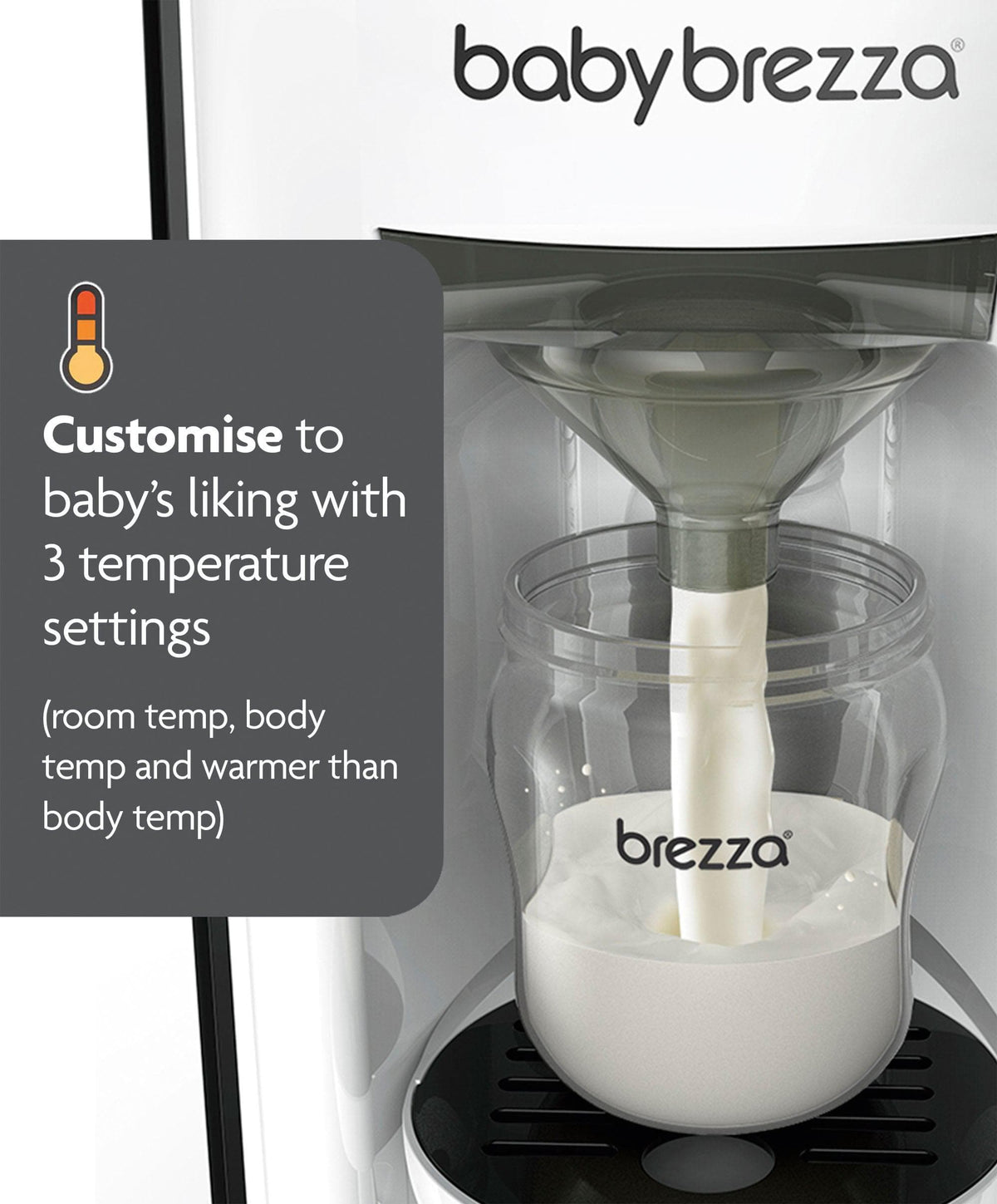 Baby Brezza Formula Pro Advanced - Black & White – Mamas & Papas UK