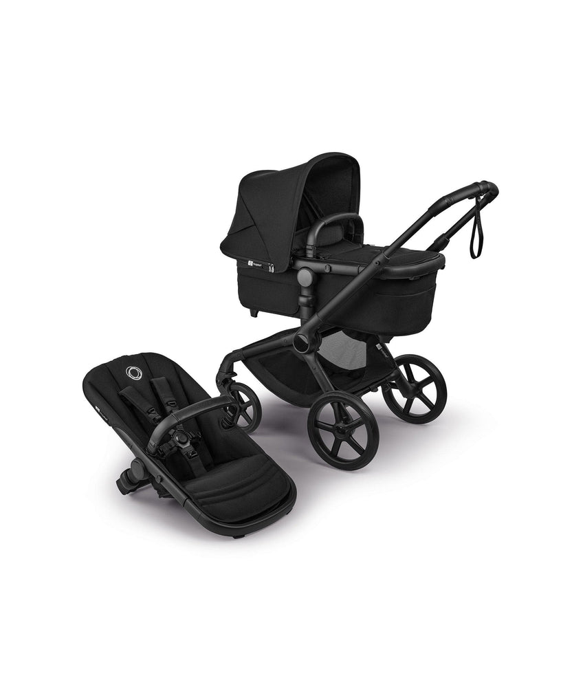 Bugaboo Fox 5 Renew Complete Pushchair - Black – Mamas & Papas UK