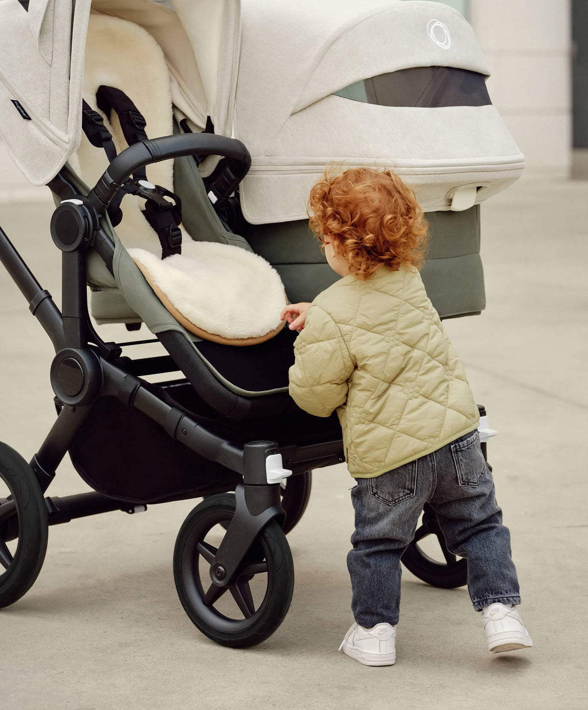 Bugaboo Donkey 5 Double Carrycot & Seat Pushchair - Desert Taupe ...