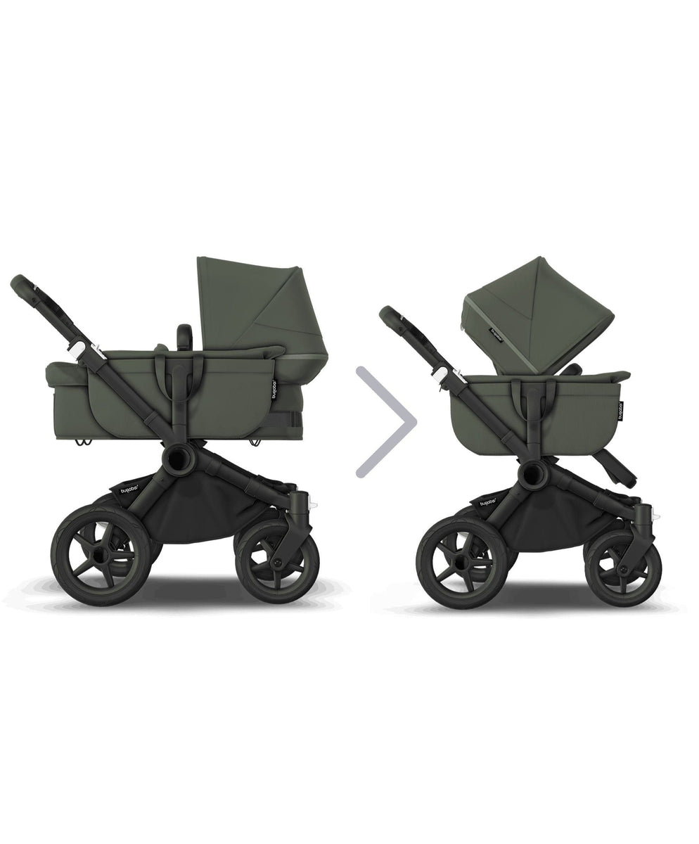 Bugaboo Donkey 5 Mono Complete Pushchair Essential Bundle - Forest Gre – Mamas & Papas UK