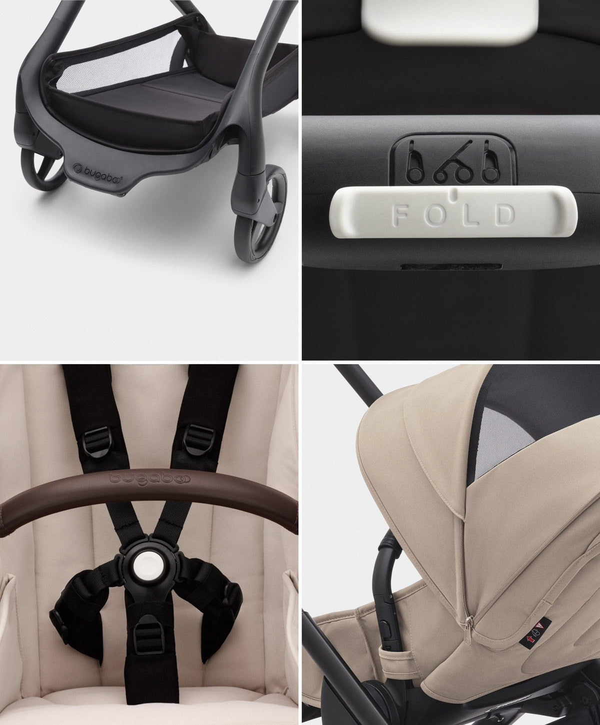 Bugaboo Dragonfly Complete Stroller - Taupe – Mamas & Papas UK