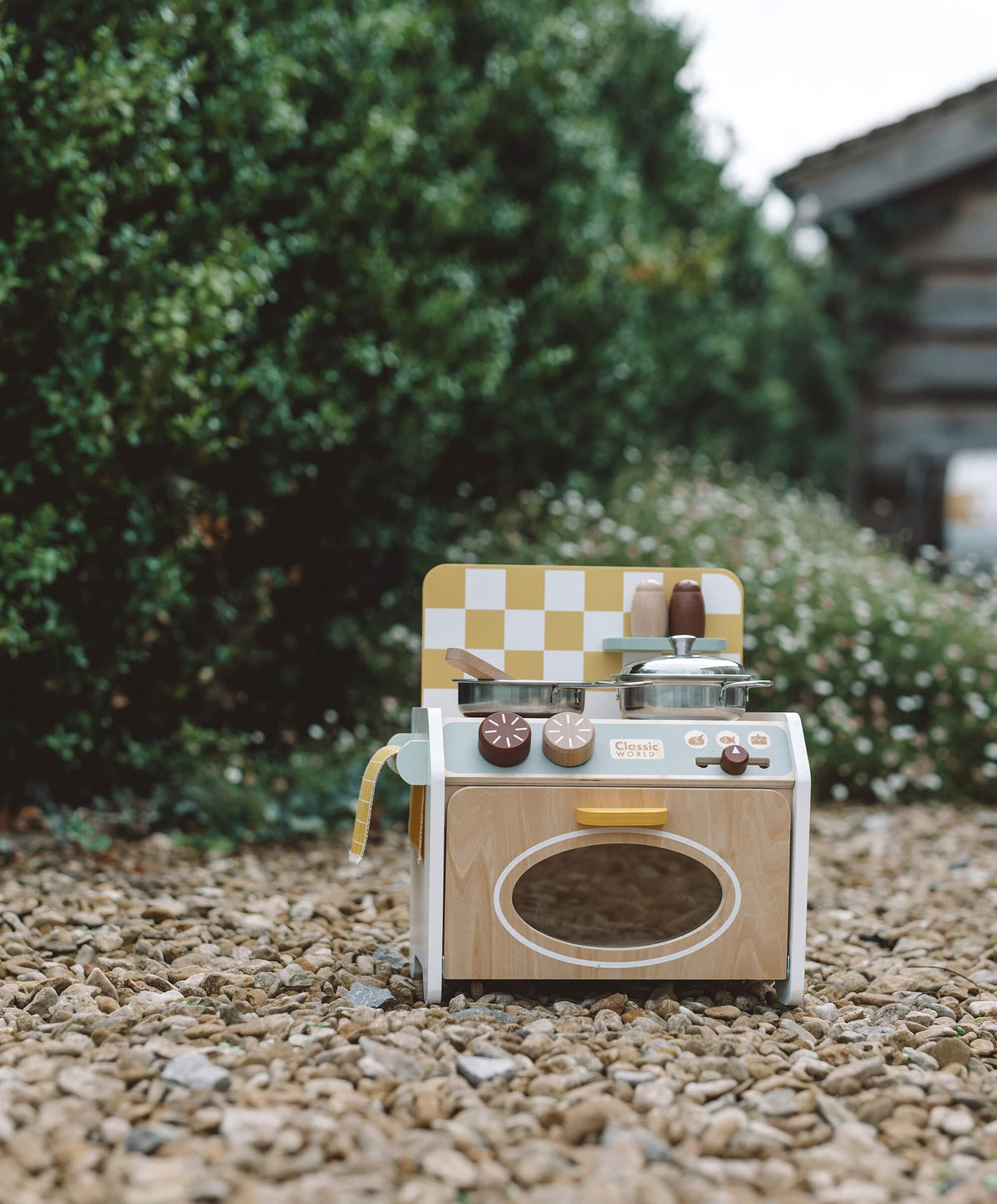 Small Wooden Play Kitchen Toy | Classic World Toys – Mamas & Papas UK