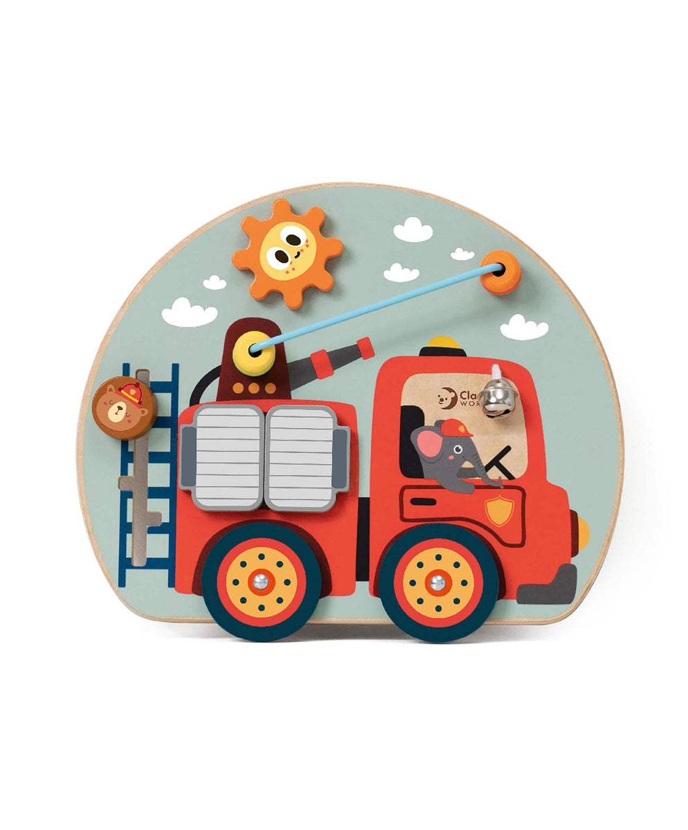 Fire Engine Busy Board Toy | Classic World Toys – Mamas & Papas UK