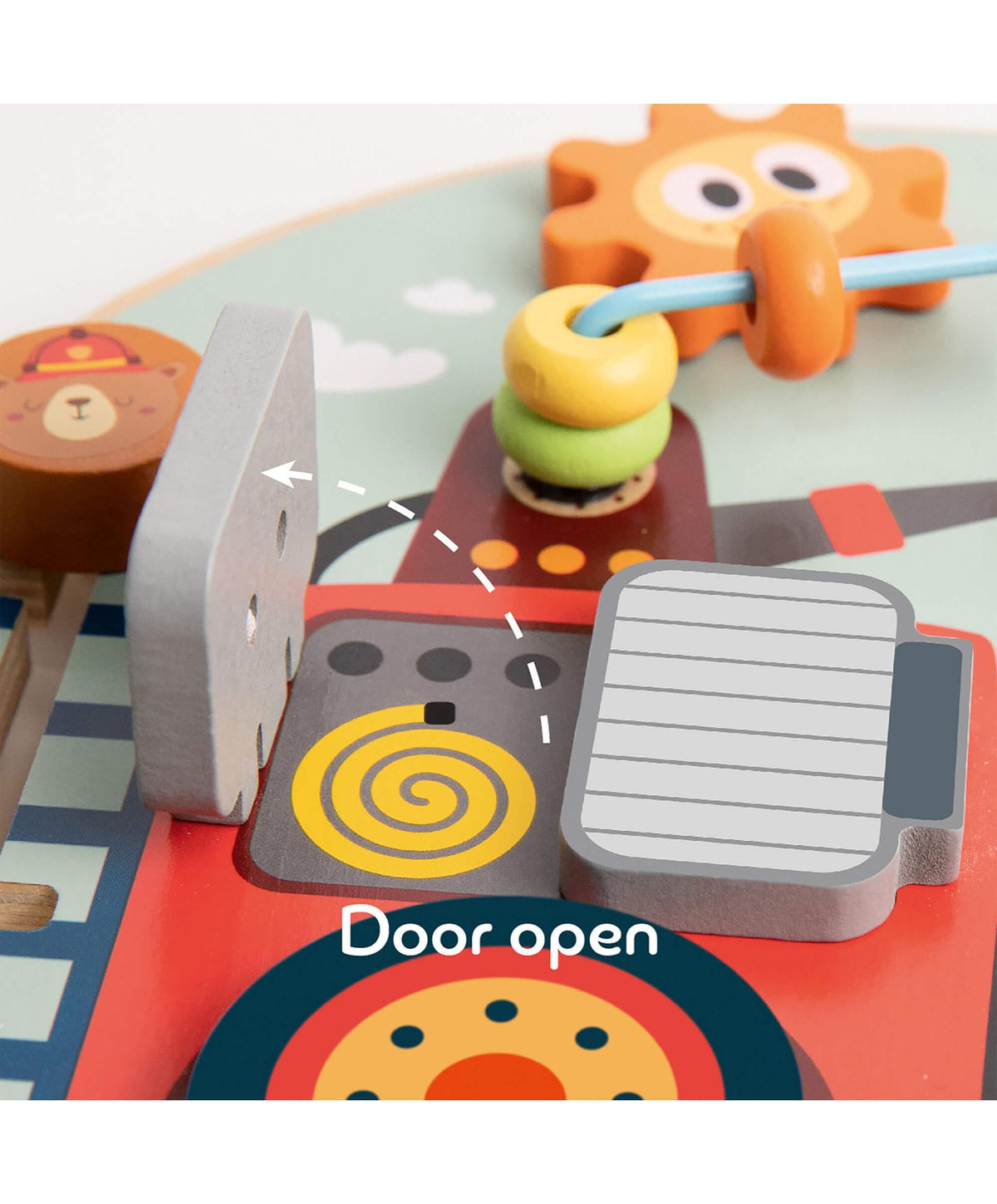 Fire Engine Busy Board Toy | Classic World Toys – Mamas & Papas UK