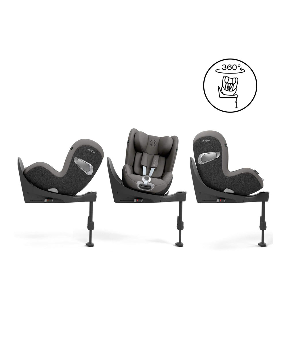 CYBEX Sirona T i-Size 360° Rotating Toddler Car Seat - Mirage Grey ...