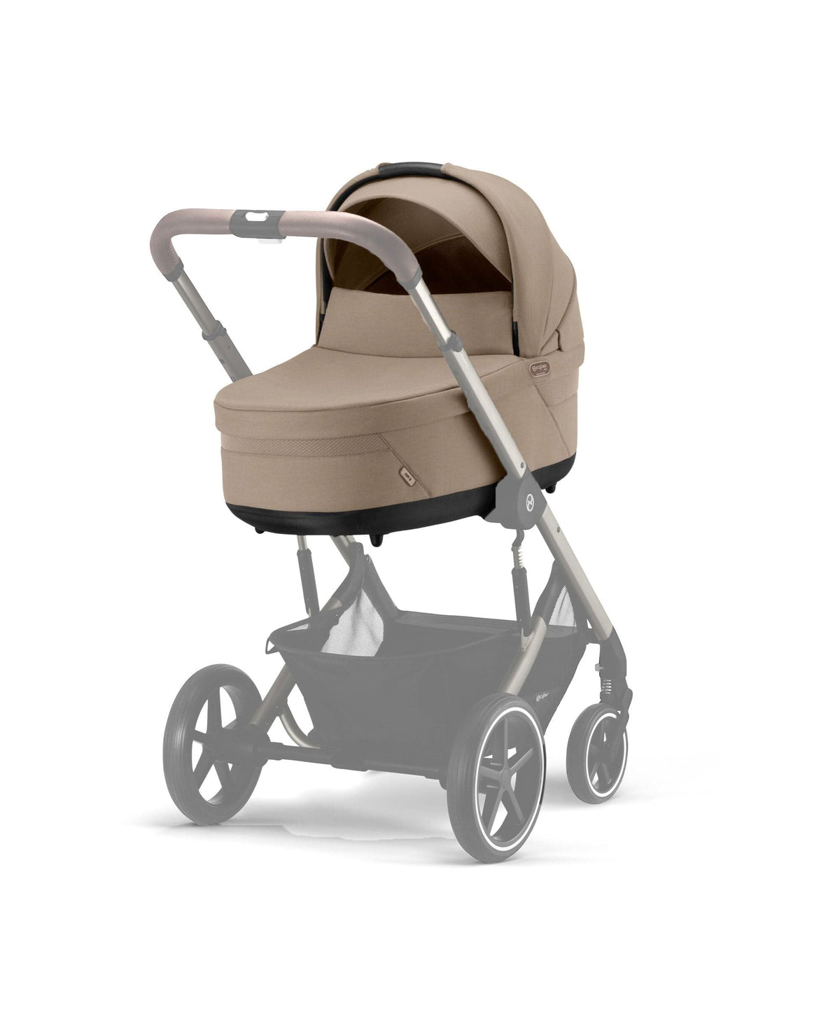 Cybex Balios S Lux Carrycot - Almond Beige – Mamas & Papas UK