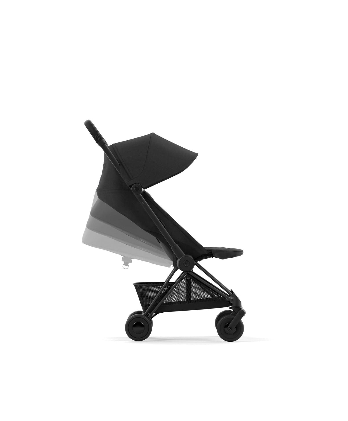 Cybex Coya Pushchair - Matt Black/Sepia Black – Mamas & Papas UK