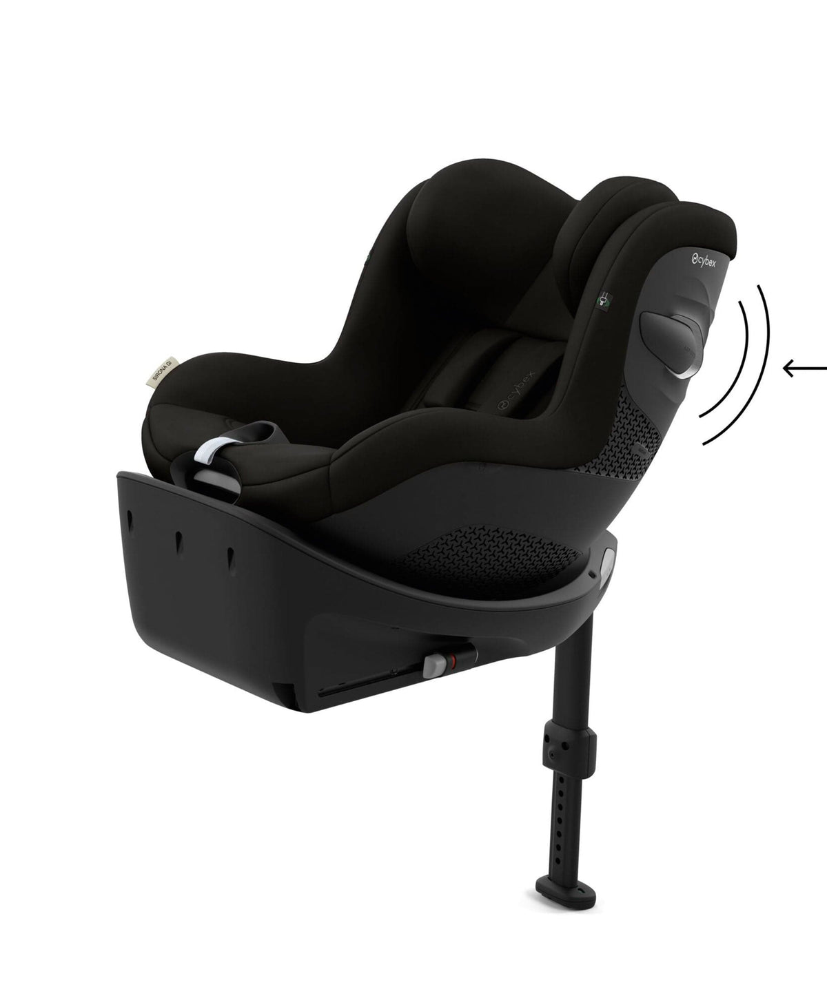Cybex Sirona Gi i-Size 360 Car Seat with Isofix Base – Magic Black ...