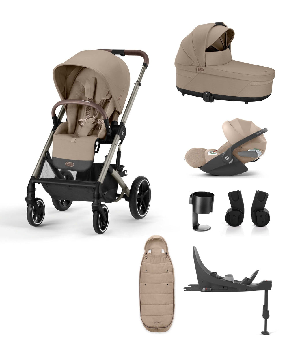 Cybex Balios Bundle with Cybex Cloud T i-Size Rotating Baby Car Seat ...