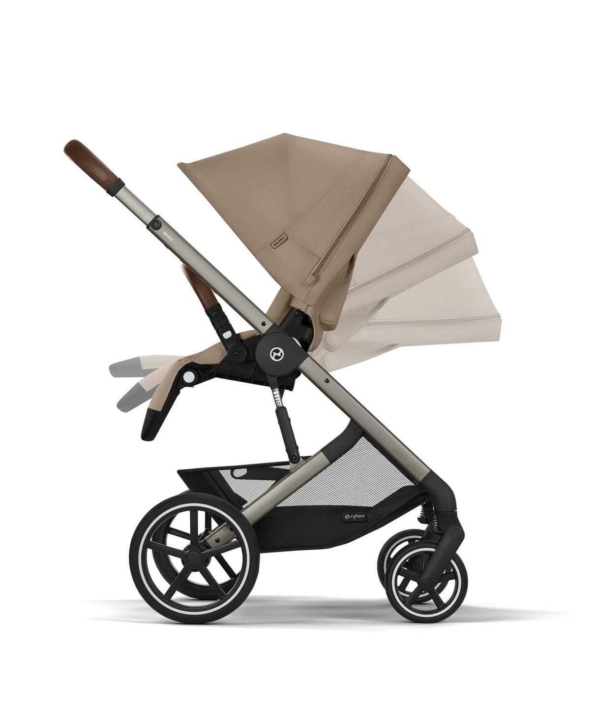 Cybex Balios Pushchair Bundle (5 Pieces) - Almond Beige – Mamas & Papas UK