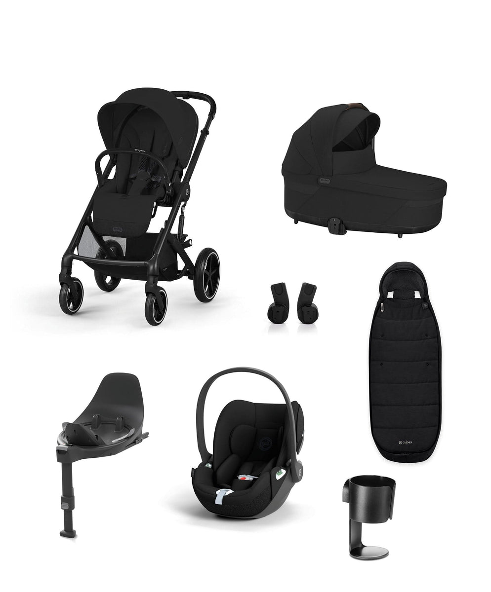 Cybex Balios S Lux Pushchair Bundle With Cybex Cloud T i-Size + Baby C ...