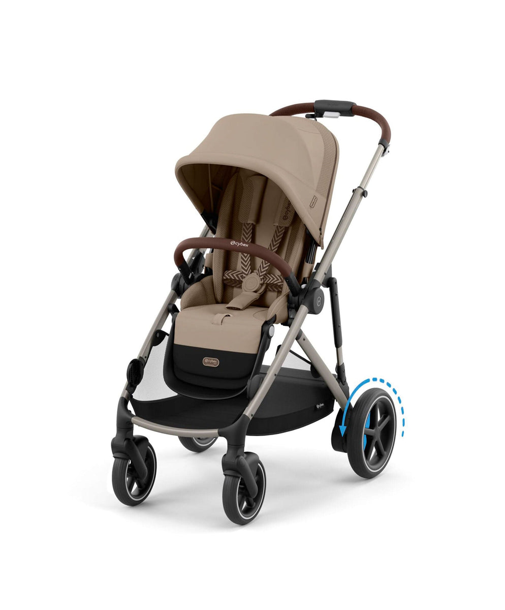 Cybex e-Gazelle S Electric Single to Double Pushchair Bundle with Cybe ...