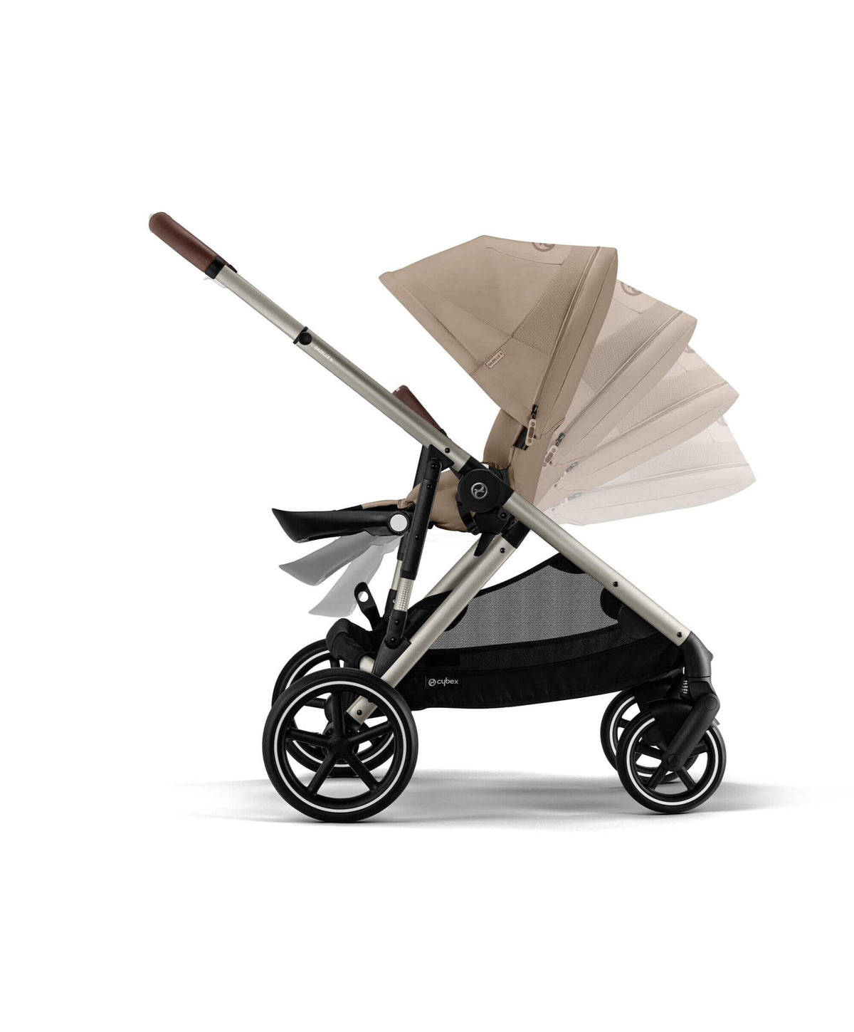 Cybex Gazelle S Pushchair - Almond Beige – Mamas & Papas UK