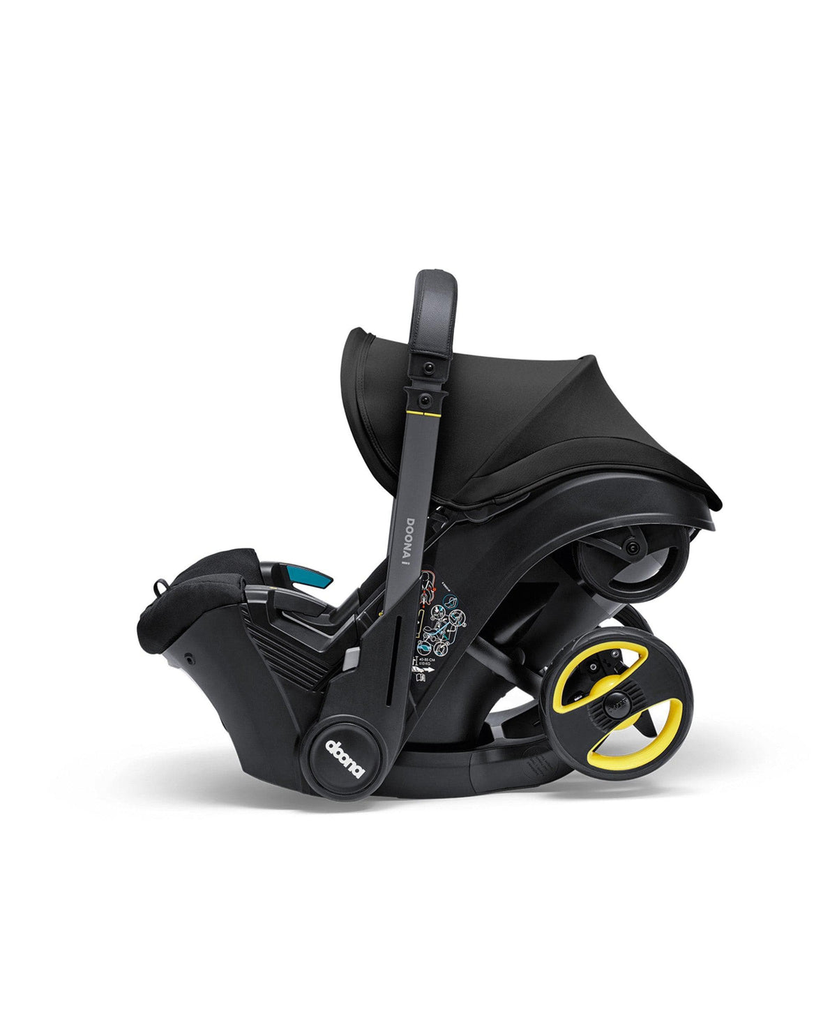 Doona i Car Seat & Stroller - Nitro Black – Mamas & Papas UK