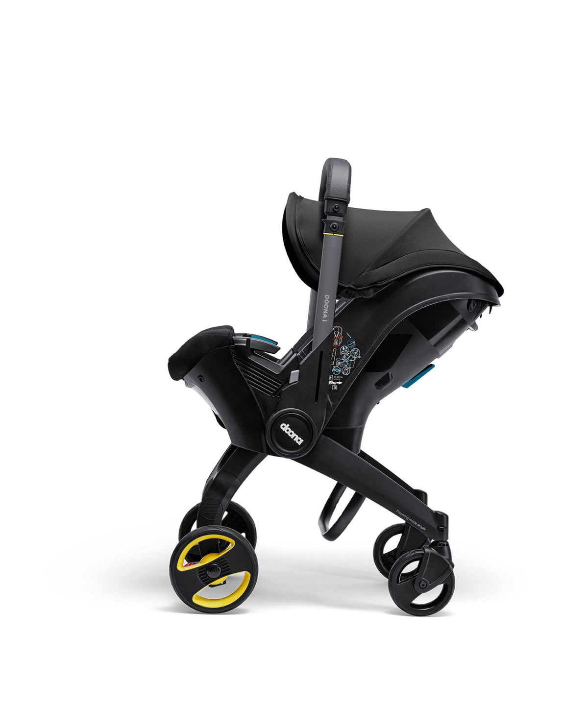 Doona i Car Seat & Stroller - Nitro Black – Mamas & Papas UK