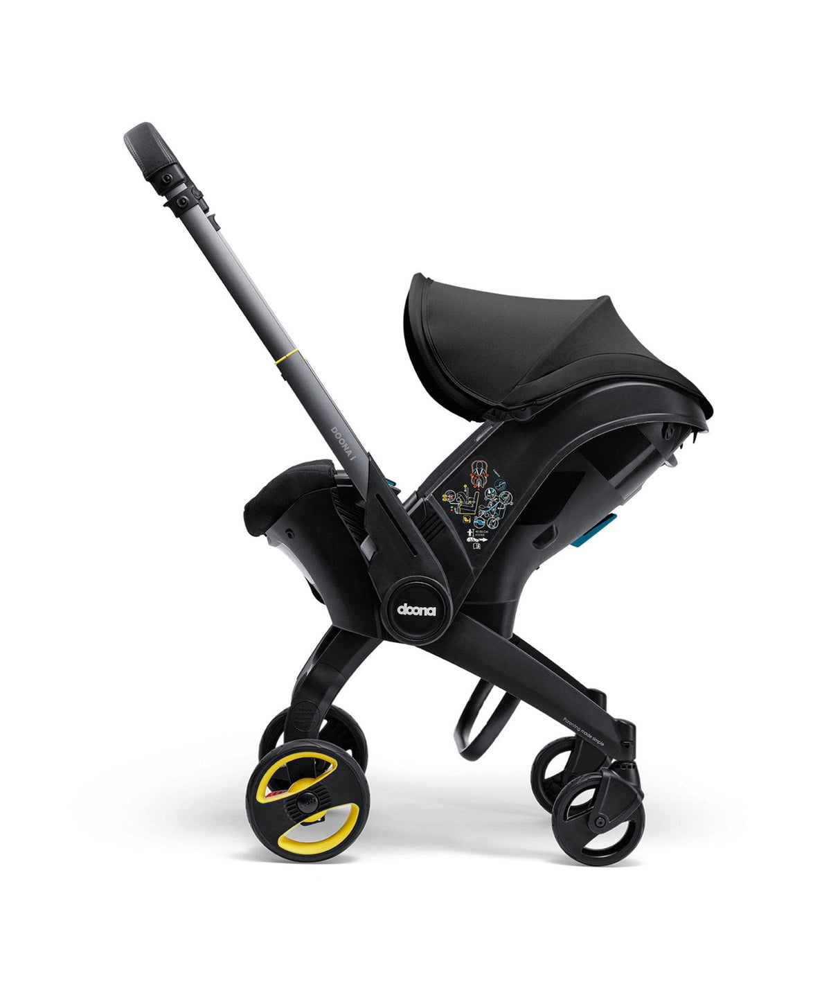 Doona i Car Seat & Stroller - Nitro Black – Mamas & Papas UK