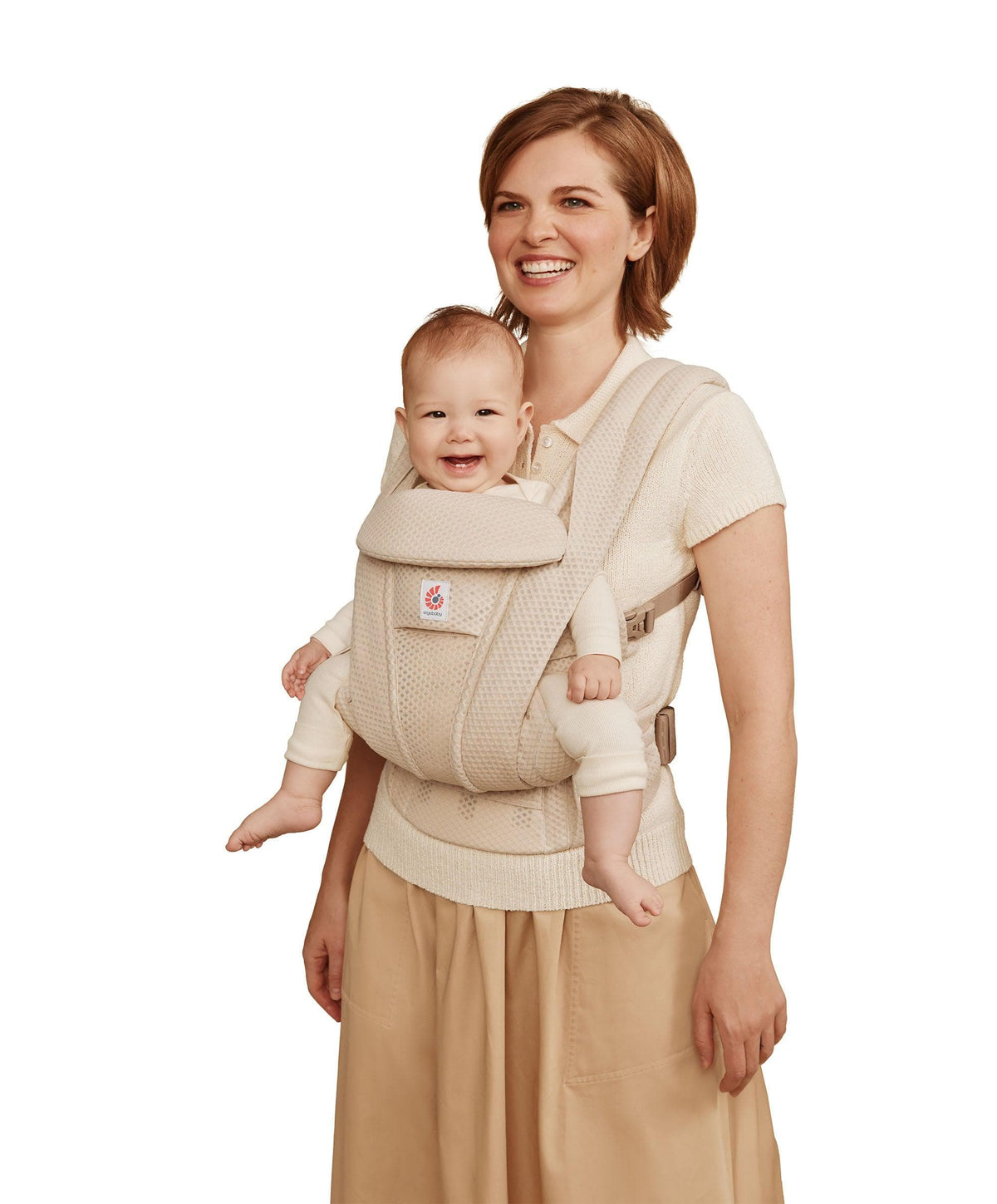 Ergobaby Omni Deluxe Mesh Baby Carrier - Natural Beige – Mamas & Papas UK