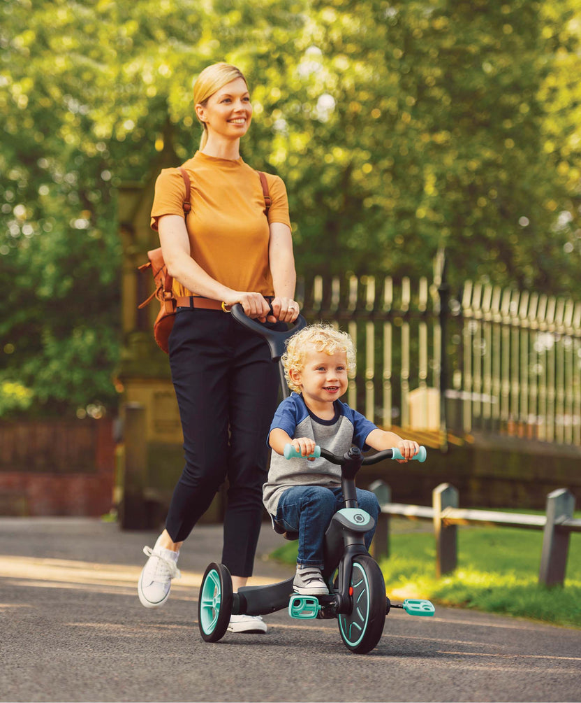 Globber Explorer 4 in 1 Trike - Mint Green – Mamas & Papas UK