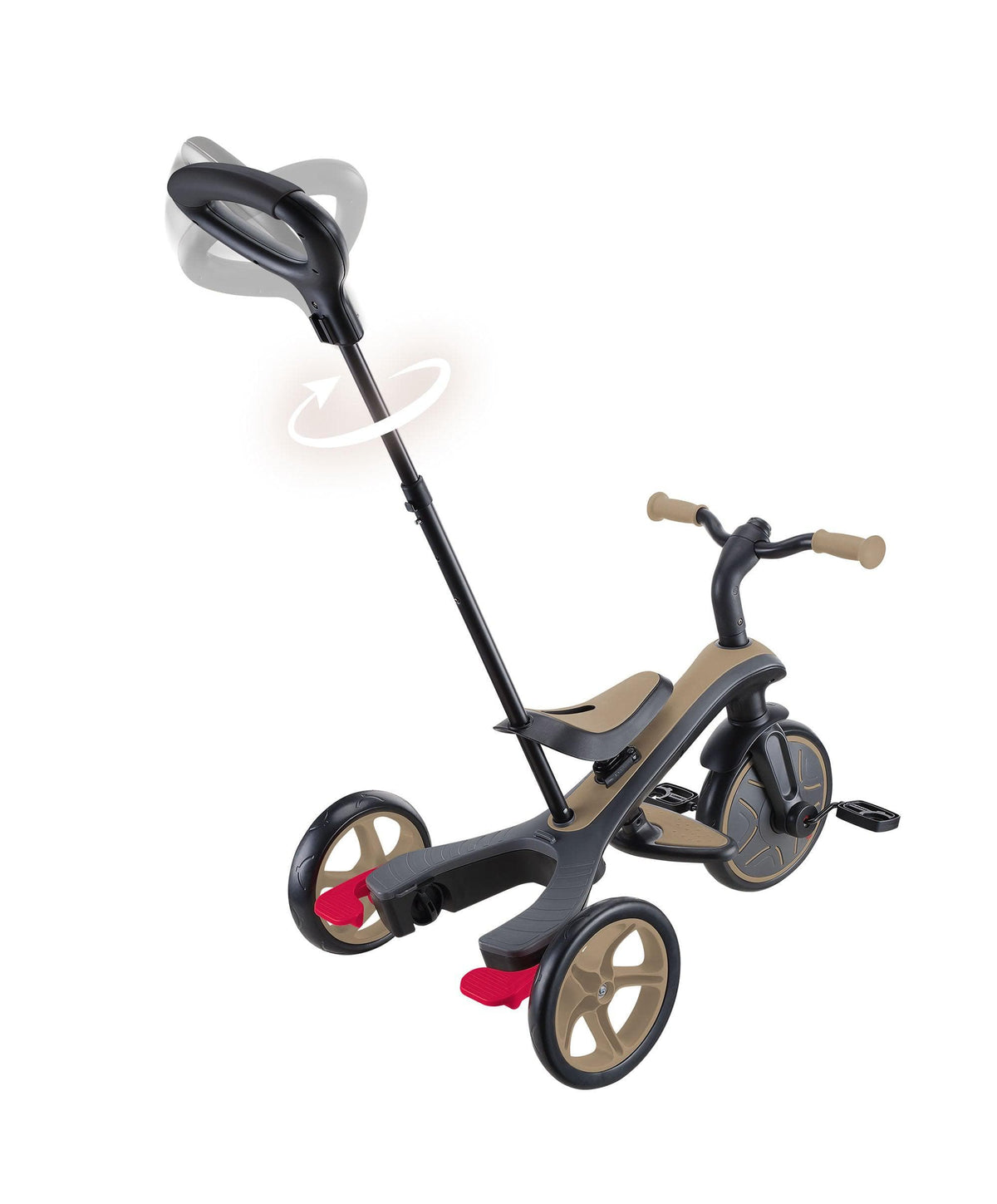 Globber Explorer Trike 4 in 1 - Sand – Mamas & Papas UK