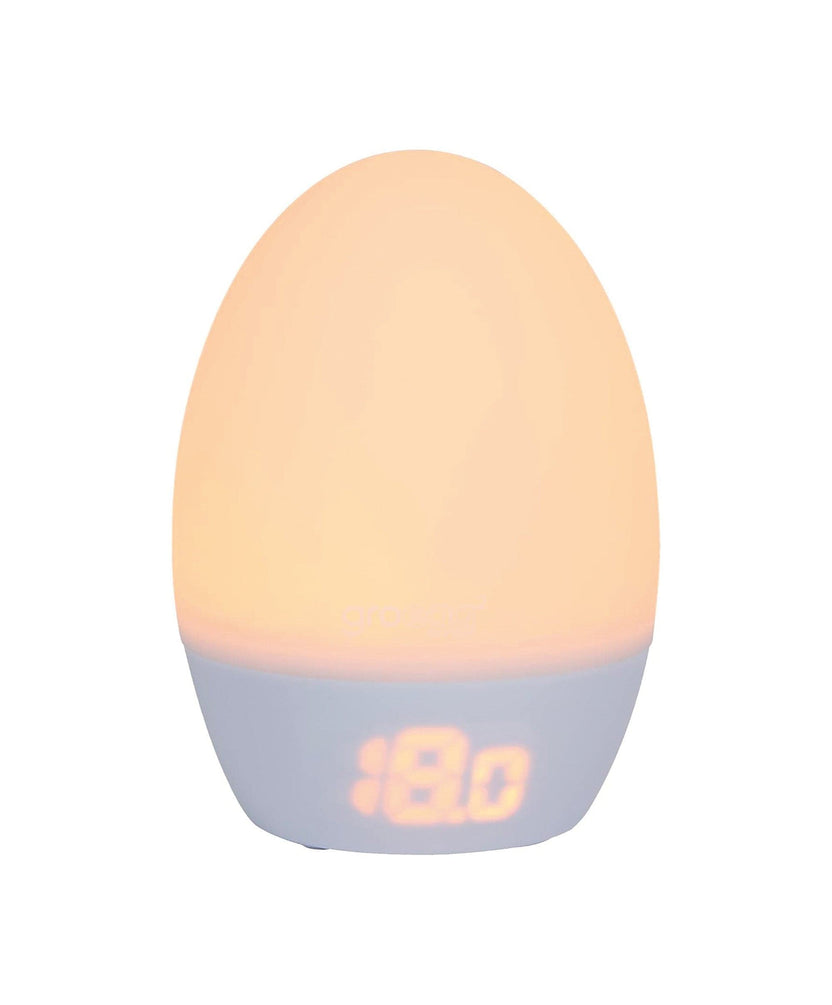 Tommee Tippee Gro Egg 2 Nursery Room Thermometer & Night Light - White ...