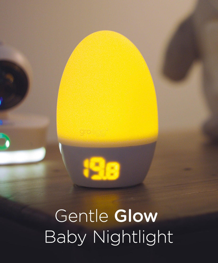 Tommee Tippee Gro Egg 2 Nursery Room Thermometer & Night Light - White ...