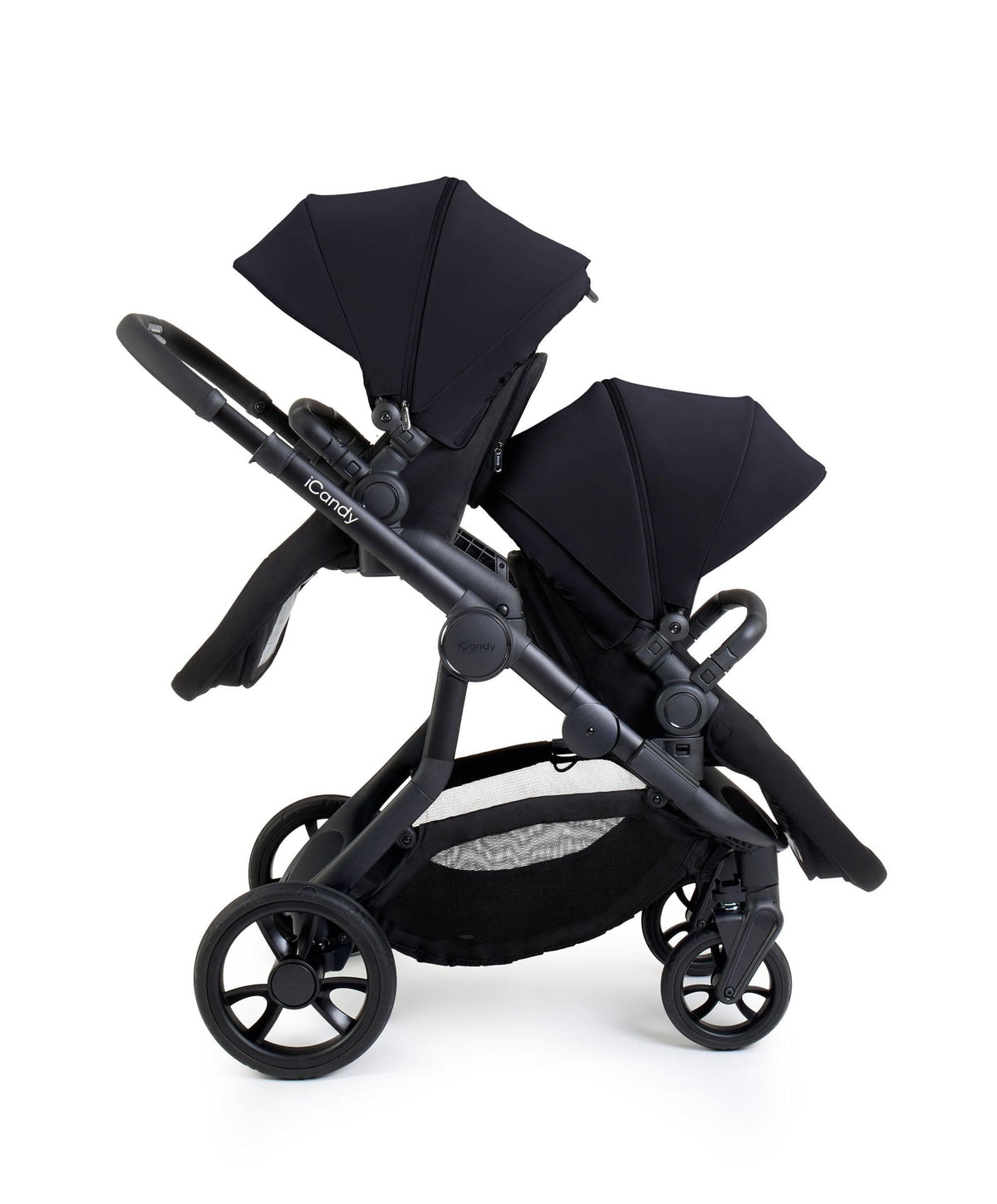 iCandy Orange 4 Double Pushchair – Black Edition – Mamas & Papas UK