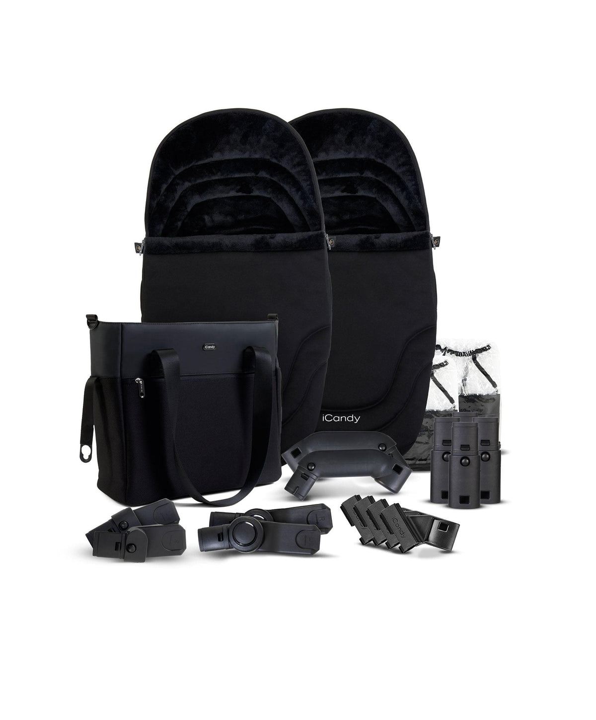 iCandy Orange 4 Twin Pushchair – Black Edition – Mamas & Papas UK