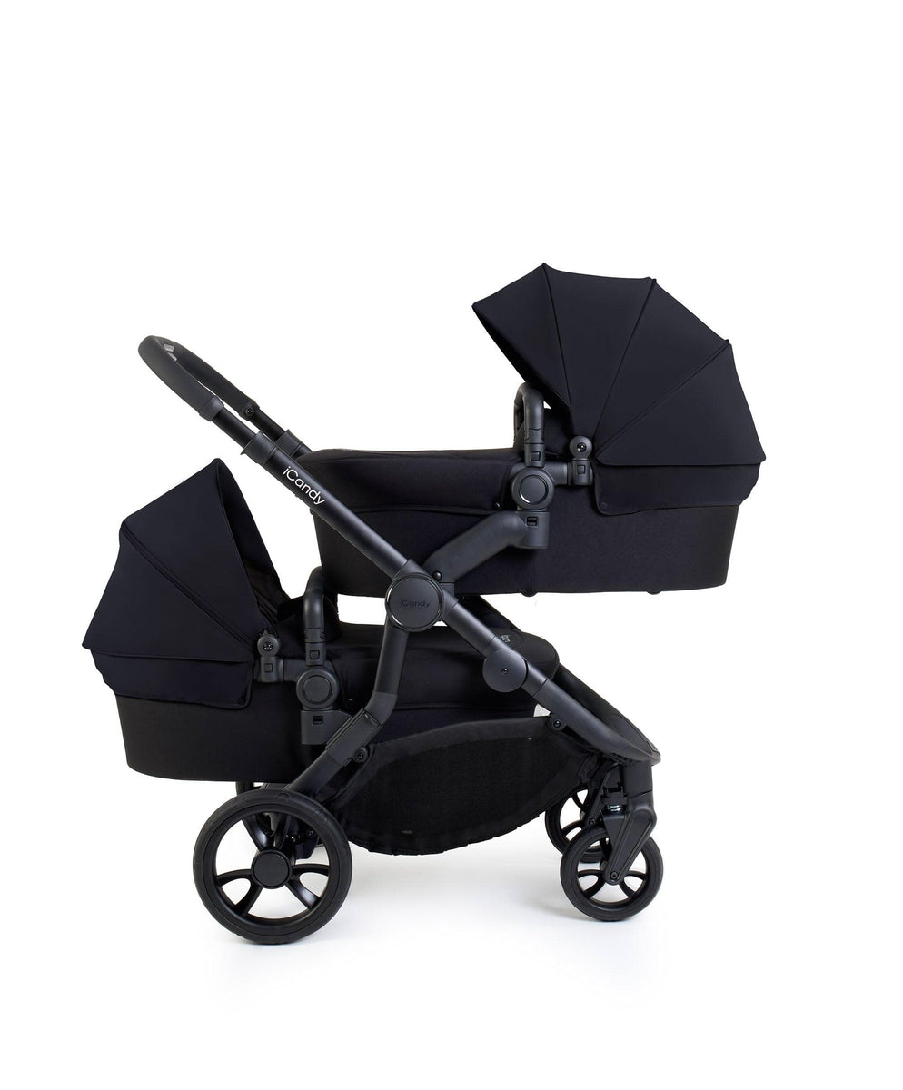 iCandy Orange 4 Twin Pushchair – Black Edition – Mamas & Papas UK
