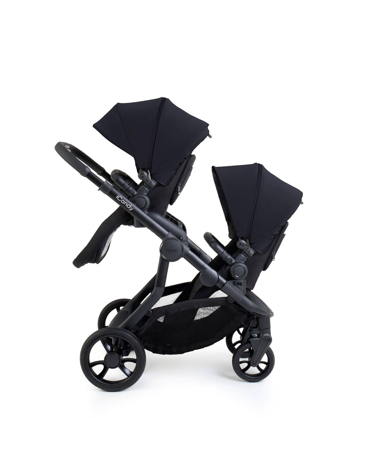 iCandy Orange 4 Twin Pushchair – Black Edition – Mamas & Papas UK