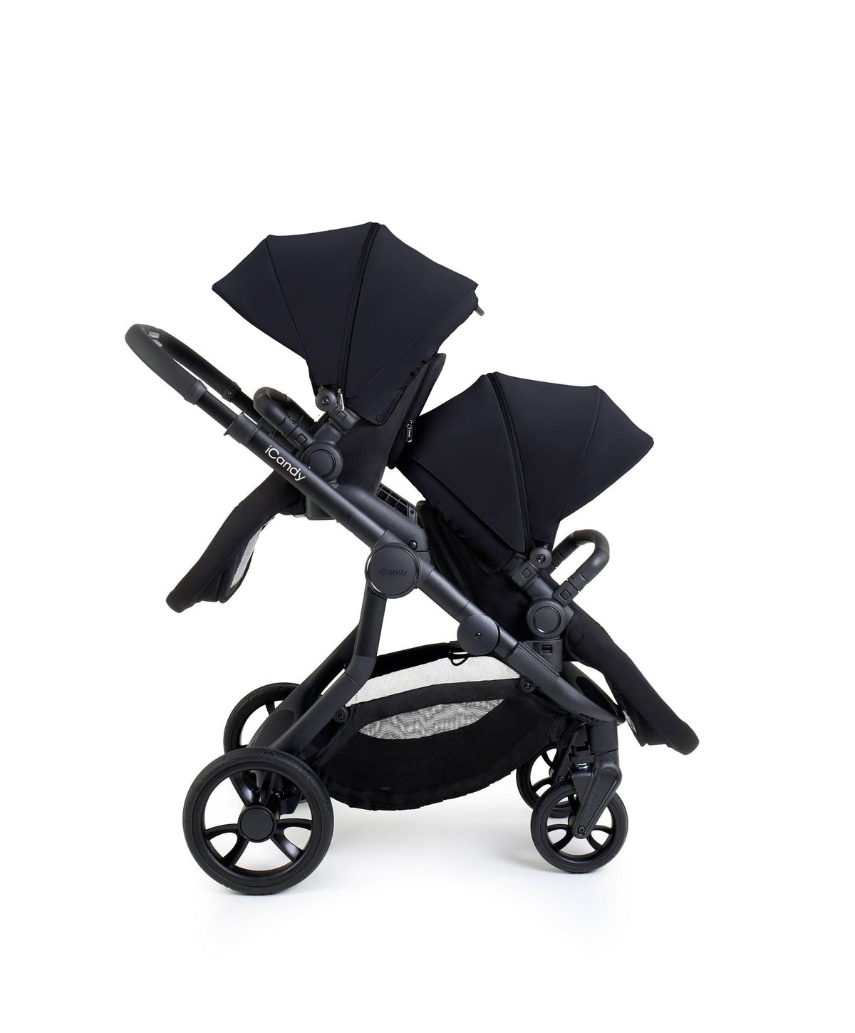 iCandy Orange 4 Twin Pushchair – Black Edition – Mamas & Papas UK