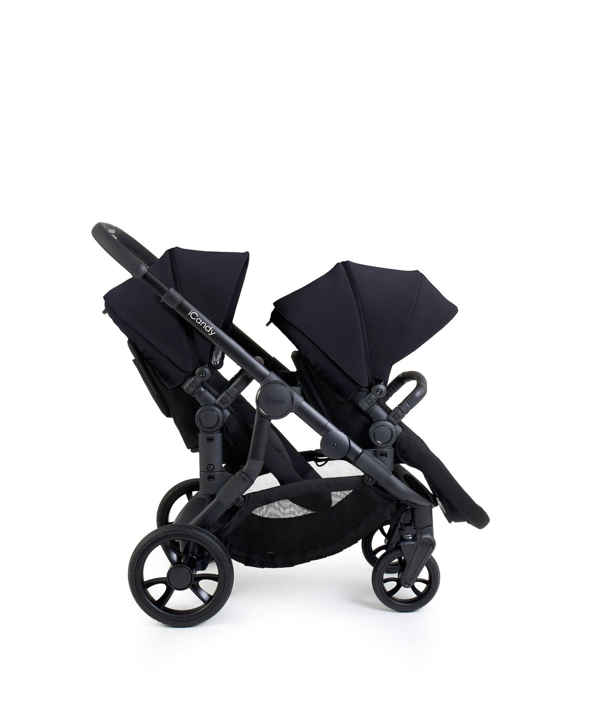 iCandy Orange 4 Twin Pushchair – Black Edition – Mamas & Papas UK