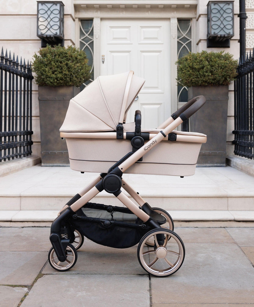 iCandy Peach 7 Complete Pushchair Bundle - Biscotti – Mamas & Papas UK
