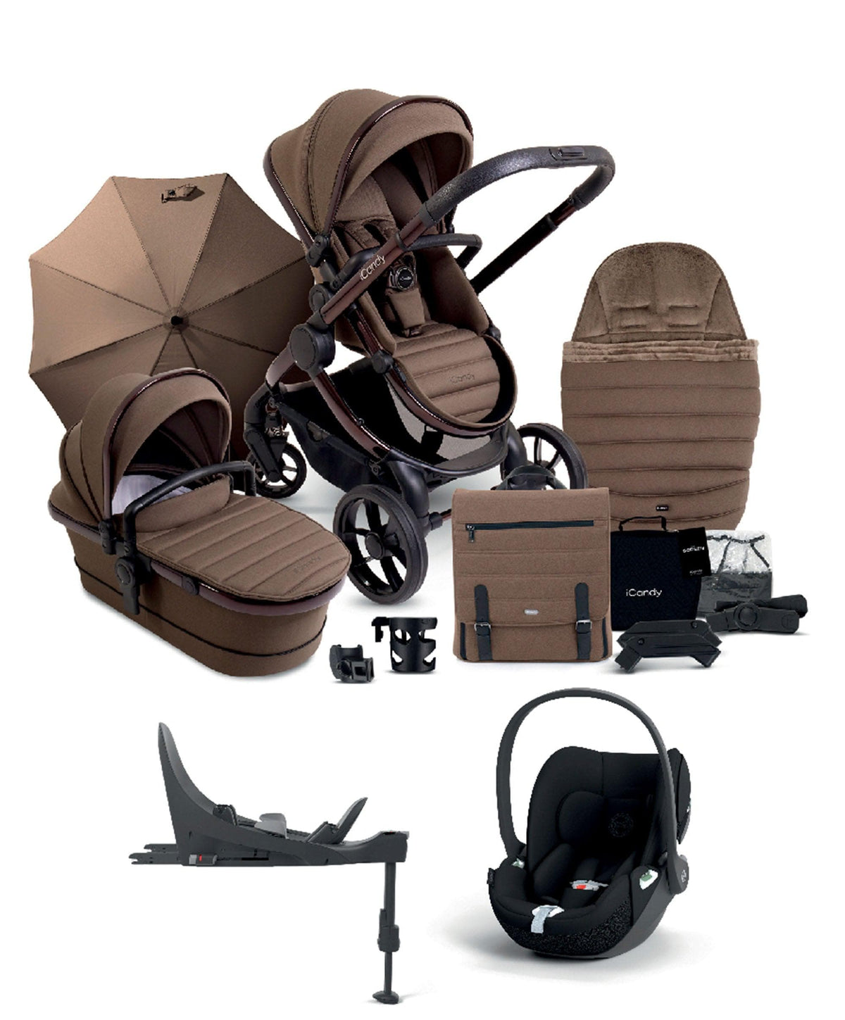 iCandy Peach 7 Complete Pushchair Bundle with Coco Cloud Seat – Mamas ...