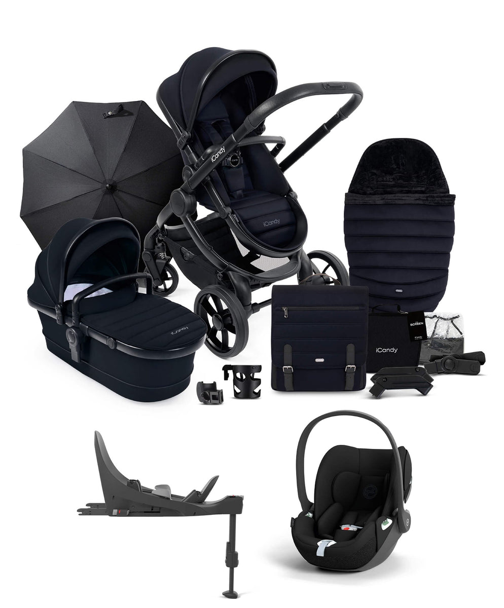iCandy Peach 7 Complete Pushchair Bundle with Car Seat and Base – Mamas ...