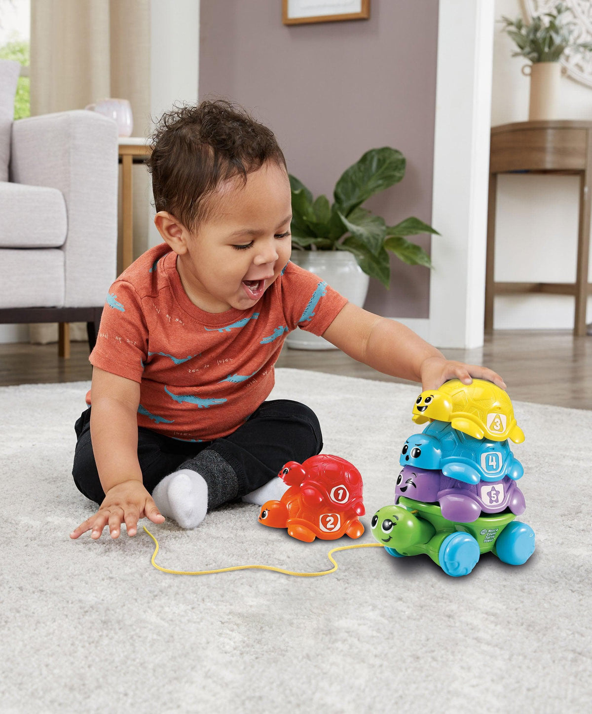 Leapfrog Nest & Count Turtle Tower™ – Mamas & Papas UK