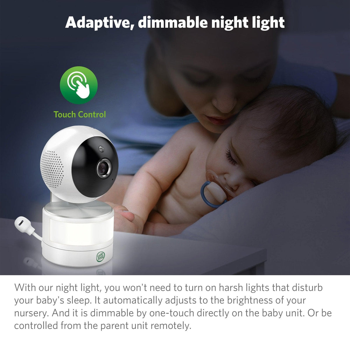 LeapFrog LF920HD 7 Inch Video Baby Monitor with Colour Night Vision ...