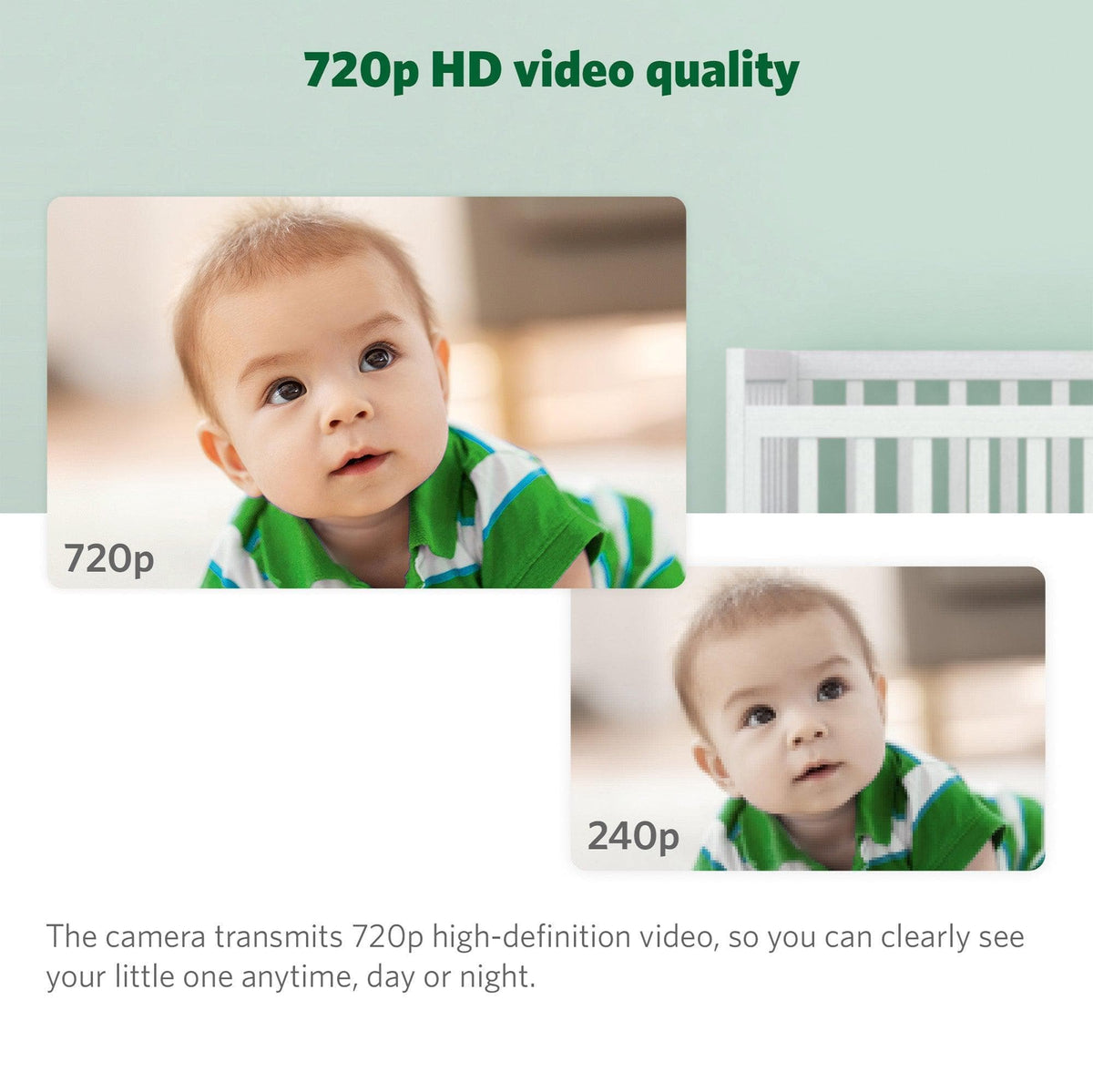 LeapFrog LF920HD 7 Inch Video Baby Monitor with Colour Night Vision ...