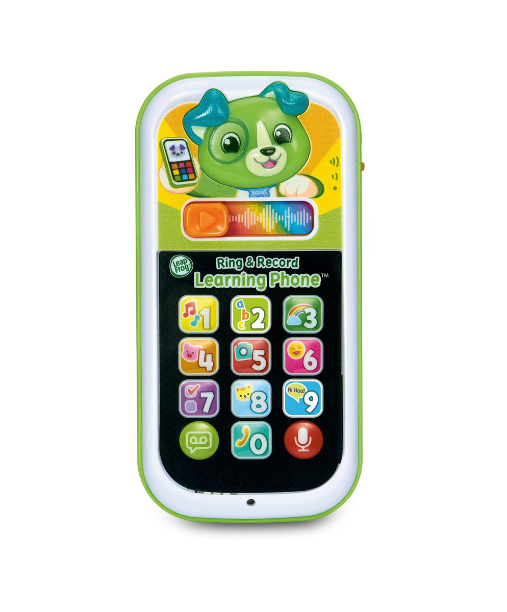 LeapFrog Scout's Ring & Record Toy Phone – Mamas & Papas UK
