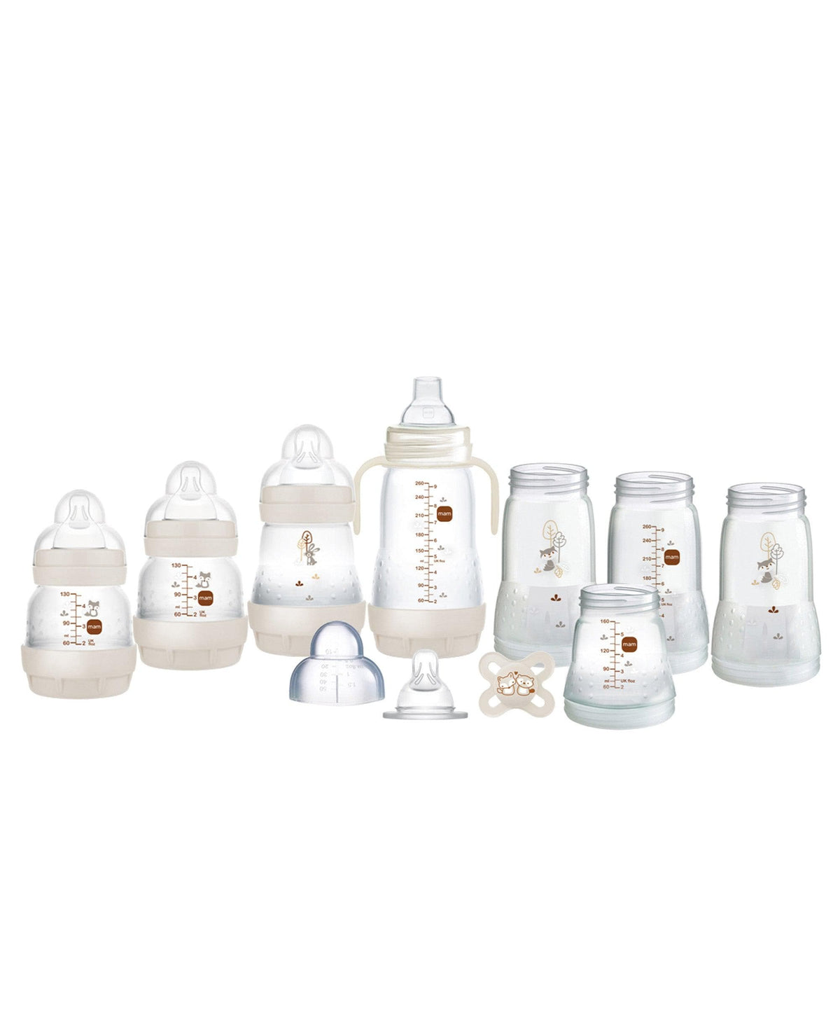 MAM Baby 6-in-1 Electric Steriliser & Small Bottle Starter Set Bundle ...