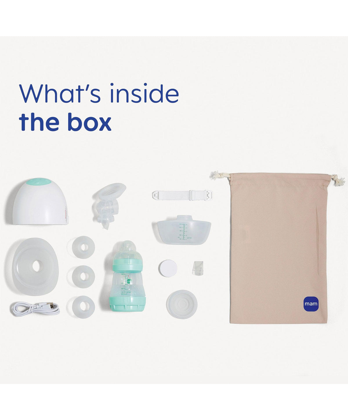 MAM Move Wearable Single Electric Breast Pump – Mamas & Papas UK