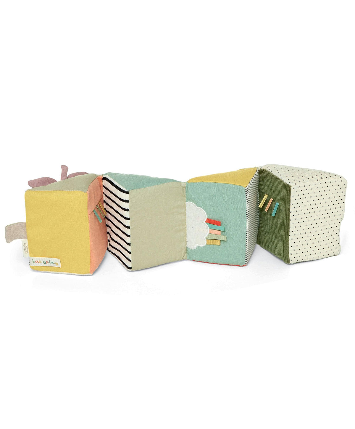 Babyplay Folding Activity Cube Toy – Mamas & Papas UK
