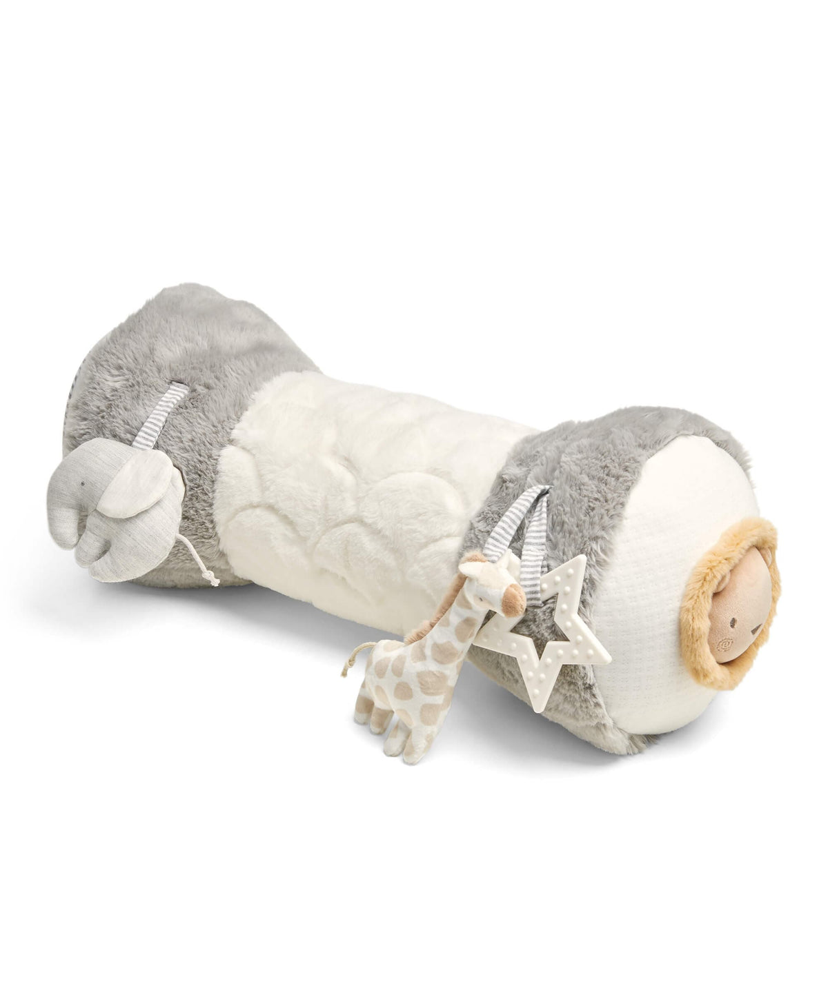 Tummy Time Roll - Welcome to the World Elephant/Grey – Mamas & Papas UK