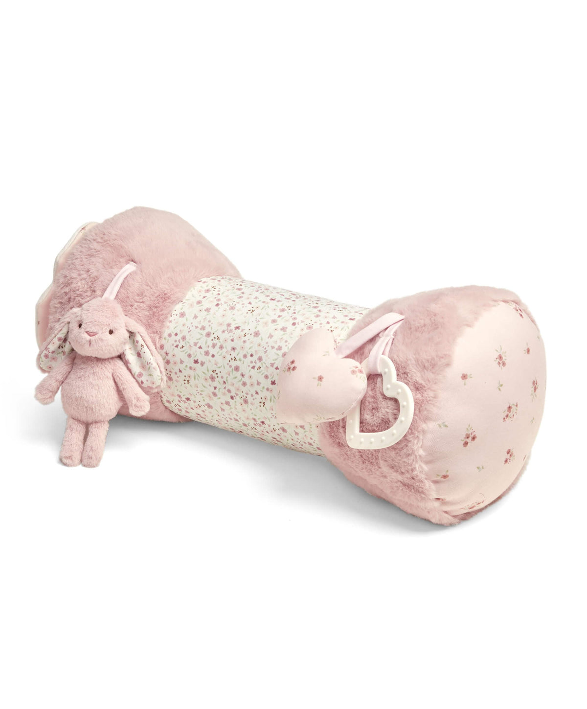 Welcome to the World Bunny Tummy Time Roll - Pink – Mamas & Papas UK