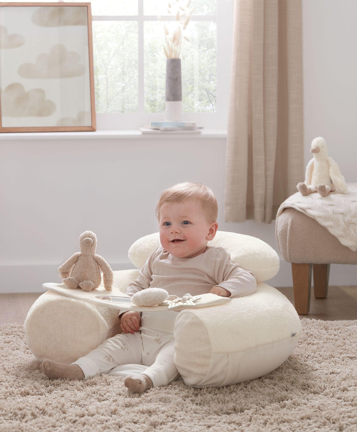 Sit & Play Baby Floor Seat - Welcome to the World Duckling – Mamas ...