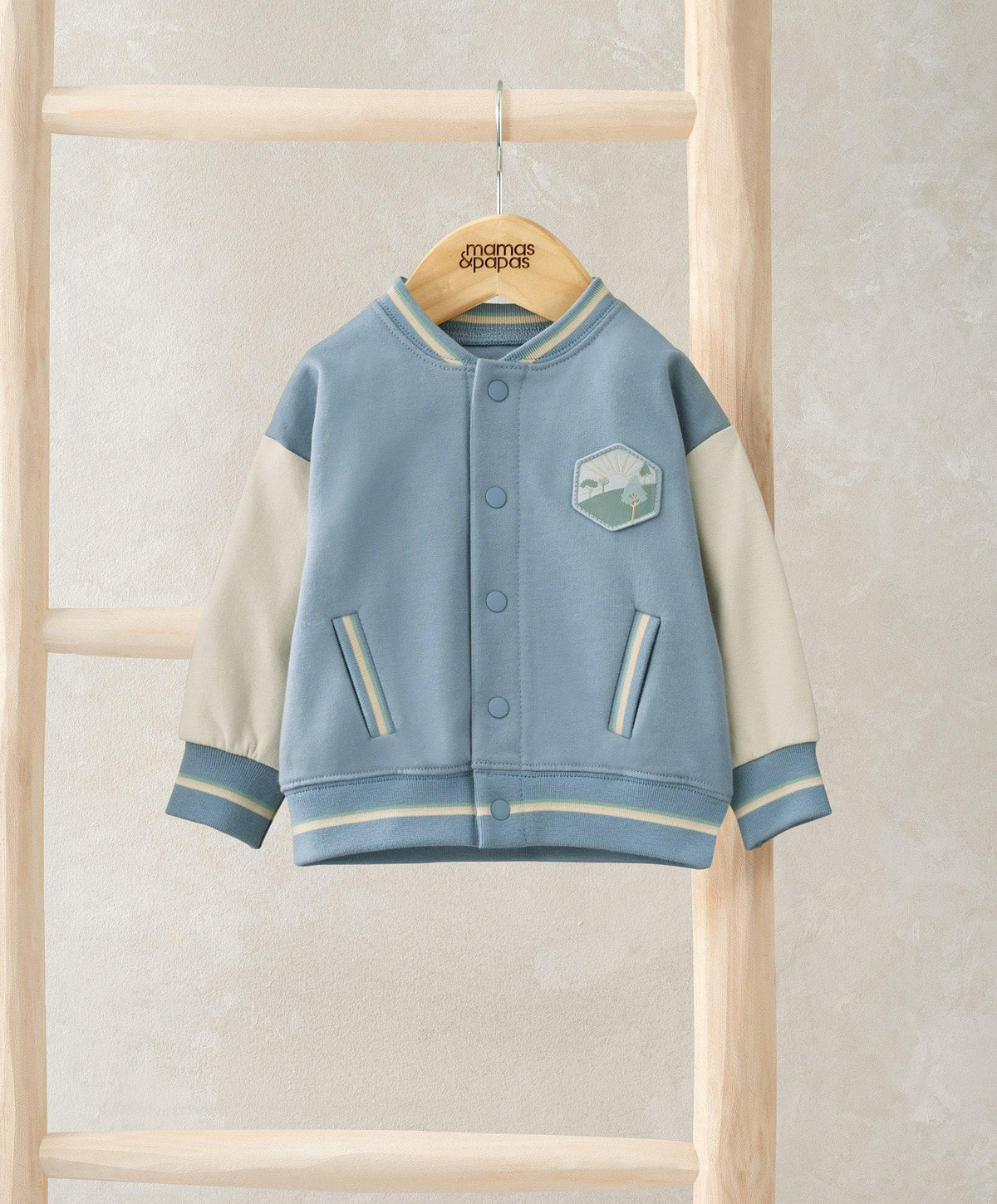 Baseball Jacket - Blue – Mamas & Papas UK